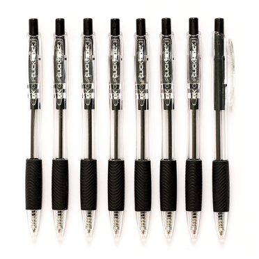 Xonex Cat Desk Pen, Black Ballpoint - Flocked Black - Walmart.com