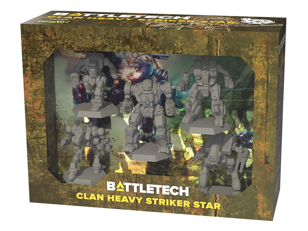 BattleTech: Miniature Force Pack - Clan Heavy Striker Star - Walmart.com