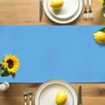Coastal Christmas Cotton Linen Table Runner for Dining Kitchen, Xmas ...