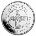 Coca-Cola® 1 oz Silver Polar Bear Round - Walmart.com