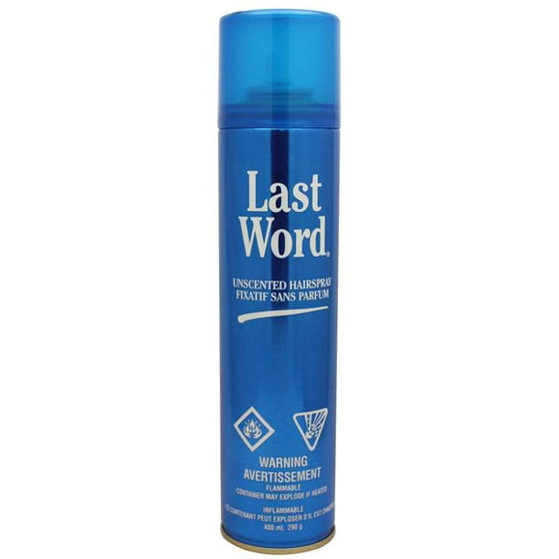 Last Word UNSCENTED Hairspray 400ML - Walmart.ca