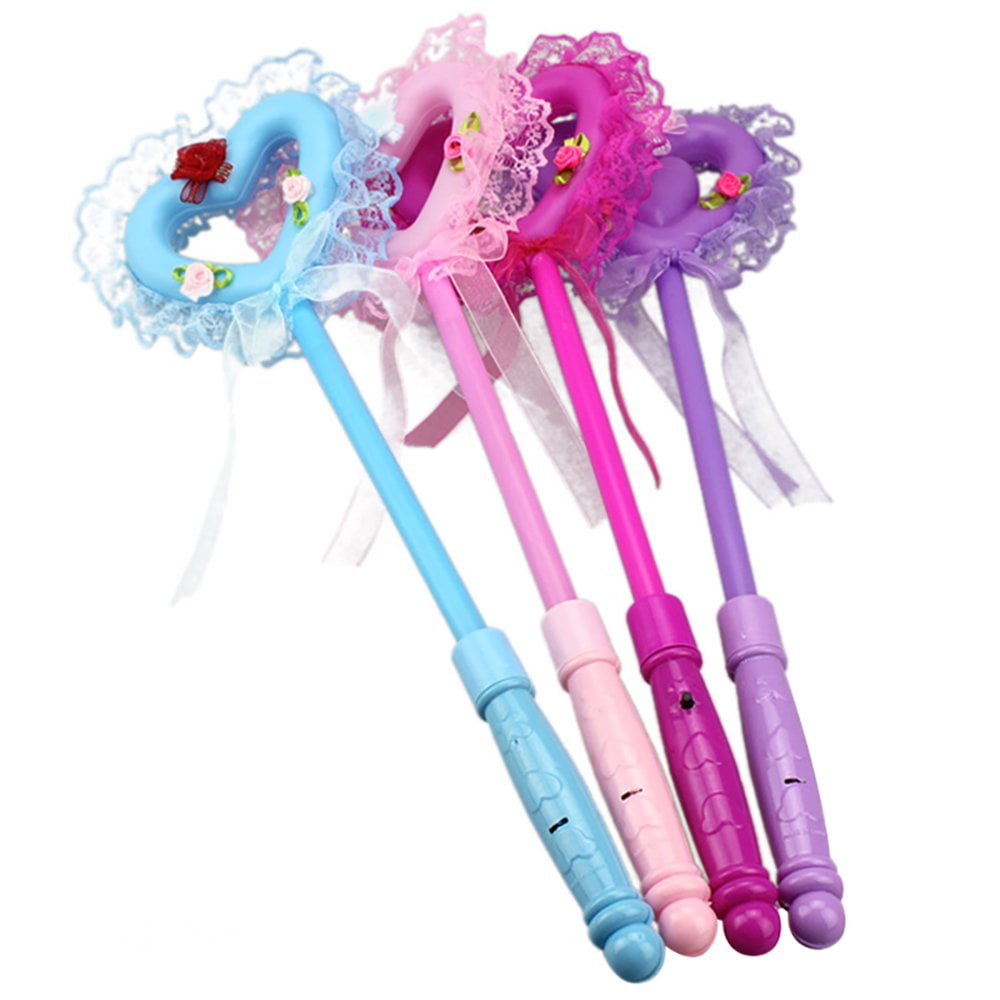Click here for Generic Fairy Wands Light Up - 10pcs Heart Flashin... prices