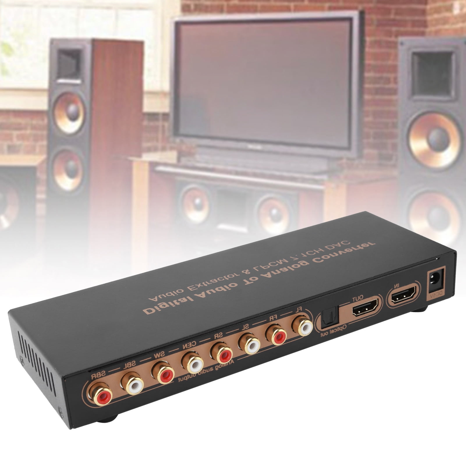 Extractor HD Interfaz multimedia Convertidor de vídeo 4K LPCM 71CH ...