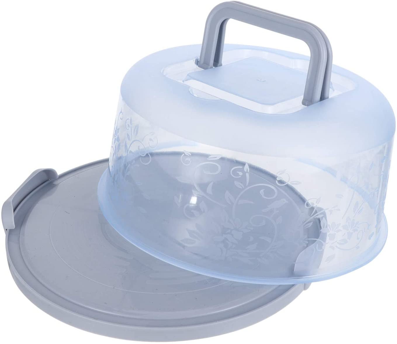 Cake Carrier with Handle Locking Cake Carrier Portable Cheesecake ...