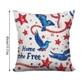 4th of July Decorations Pillow Covers 18x18 Inch Star Letter Print ...