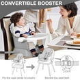 AILEEKISS 8 in 1 Baby High Chair, Toddler Dining Booster Seat for ...