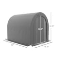 Outdoor Storage Tent 94x70.75x74.75 - Waterproof Bike Motorcycle Shed ...