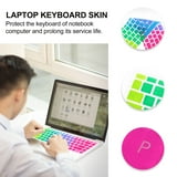 Monyance keyboard skin Universal Gradient Laptop Keyboard Cover ...