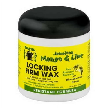 Jamaican Mango & Lime Locking Firm Wax Resistant Formula, 6 oz (Pack of ...