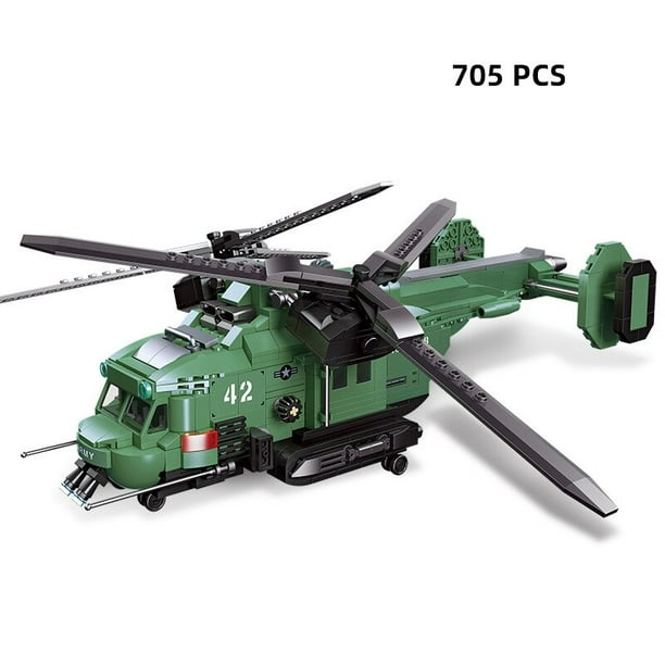 Vehículo de la Fuerza Aérea para niños, helicóptero militar, avión técnico WW2, avión de guerra ...