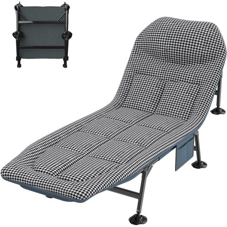 Camping cot,COT with Comfortable Mattress Premium Fabric Cots for ...