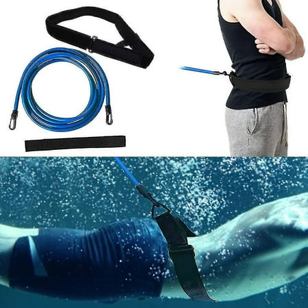 Swimming Pool Adjustable Swimming Strap 4m Elastic Rope Swimming ...