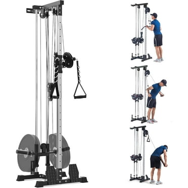 EONFITOmni Home Gym Cable Crossover Machine, 33 Height Settings, Lat ...