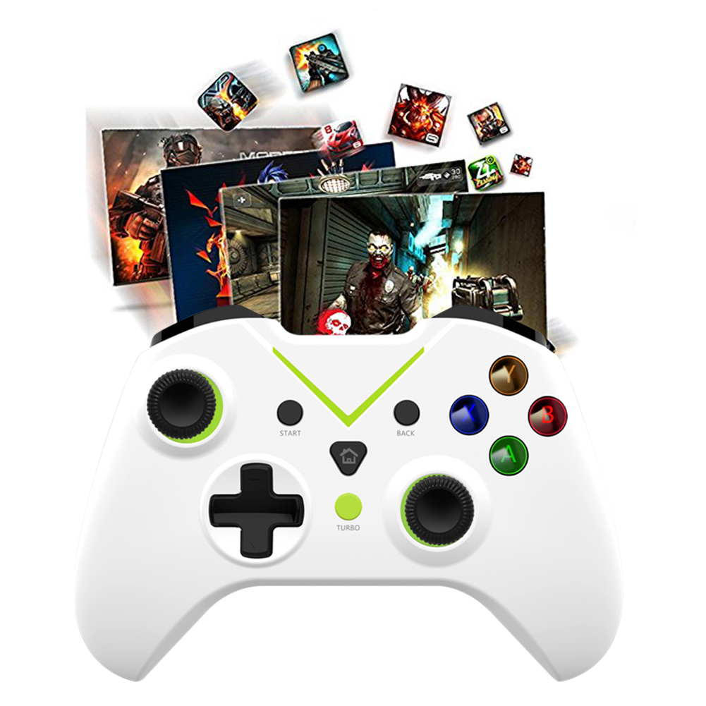 2.4G Gamepad con función Turbo Gamepad inalámbrico para Xbox One PC ...