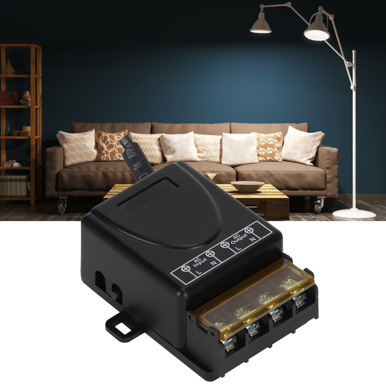 Relay Remote Control Switch,KR2201B‑4 220V High Power Mhz Relay Water ...