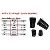 PLUG-R Asphalt Patch Plugs 1 1/4", 25 Count - Driveway Blacktop Repair ...