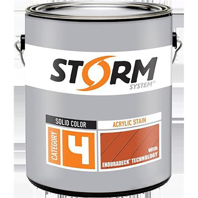 Storm 41893-4 1 qt. Cat4 Solid Color Acrylic Stain Enduradeck - Deep ...