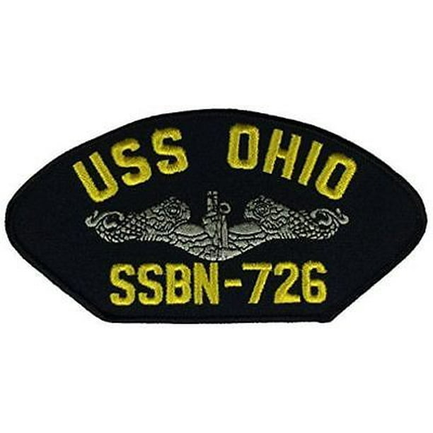 USS OHIO SSBN-726 PATCH USN NAVY SHIP SUBMARINE ALWAYS FIRST NUCLEAR ...