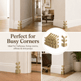 Baseboard Corner Protectors, Rustic Vintage Metal Corner Guard ...