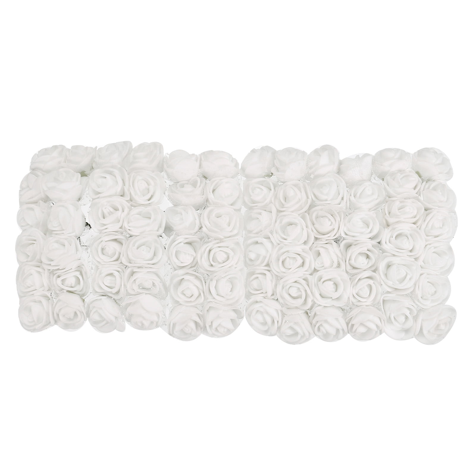 Click here for Uxcell Artificial Rose Flower Heads White Mini Fau... prices