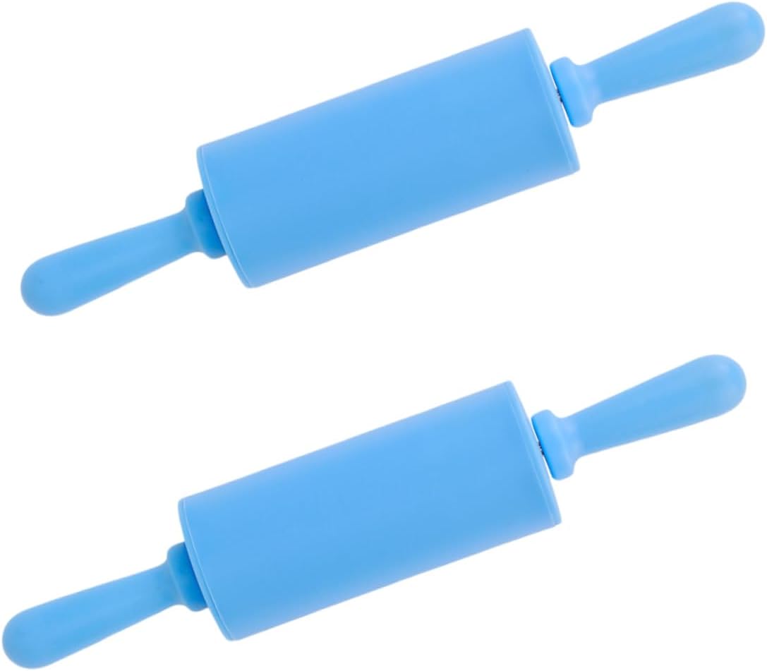 2pcs Rolling Rolling Pin Mini Tools Paint Rollers Mini Pizza Baking ...