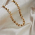14K White Gold Vintage Golden Color Necklace For Women High Quality ...