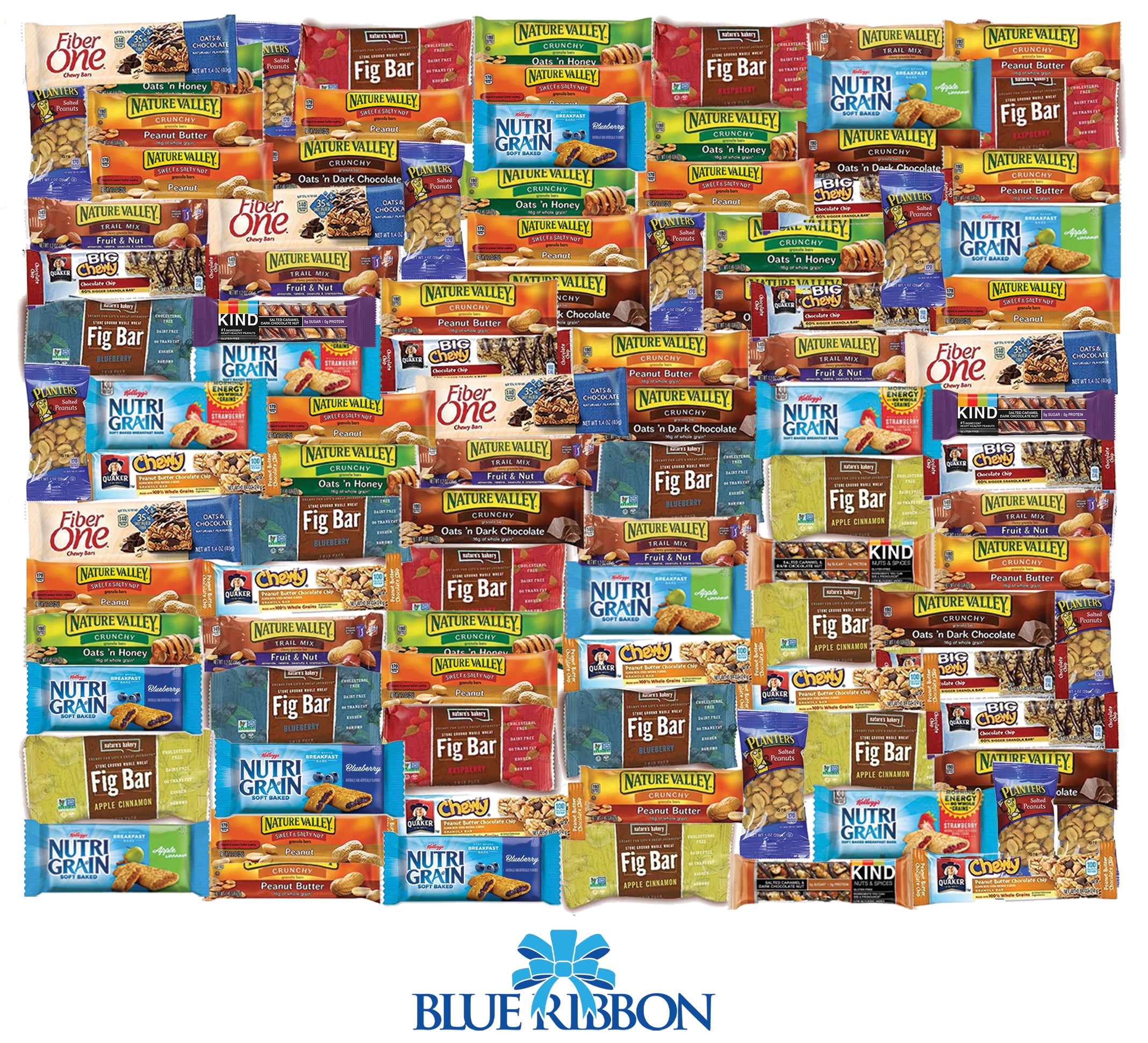 Healthy Snack Office Bars 120 Count Snack Sampler Care Package Gift ...