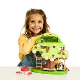 Bluey Tree Playset With Inside Figurines - Big Family, Flower Crown ...