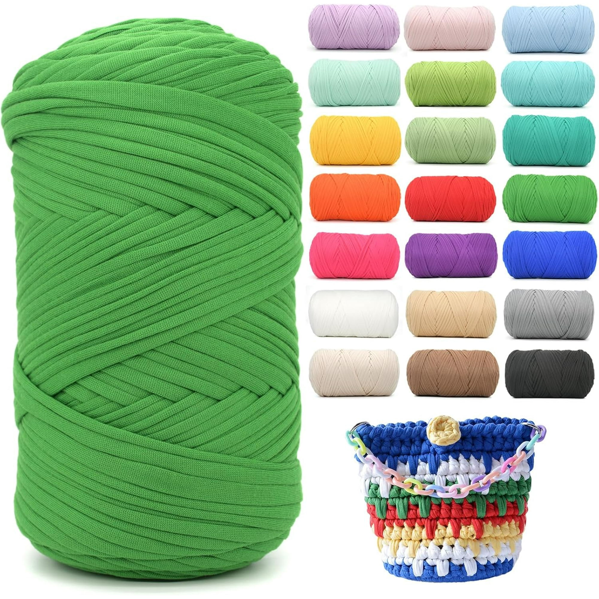 Click here for Unbranded 400g Tshirt Yarn For Crochet mint Green... prices