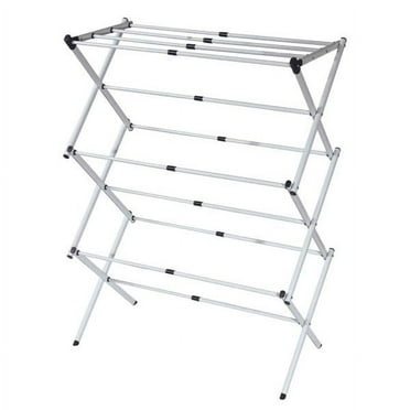 Whitmor Oversized Metal Clothes Drying Rack, Silver - Walmart.com