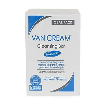 Vanicream Soap, Bar 3.9 oz. Individually Wrapped Unscented, 45334032039 ...