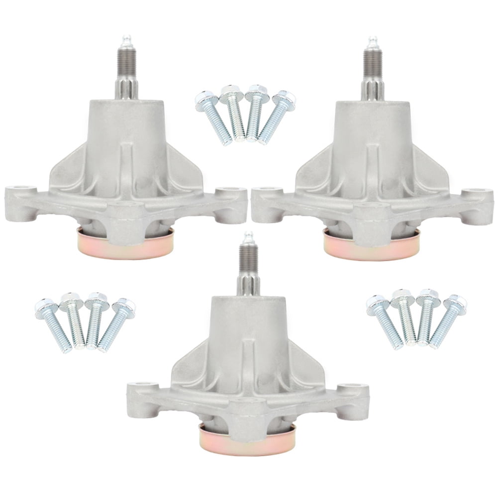 Pack of 3 ECCPP Spindle Assembly Lawn Mower Spindles Replaces Hustler ...