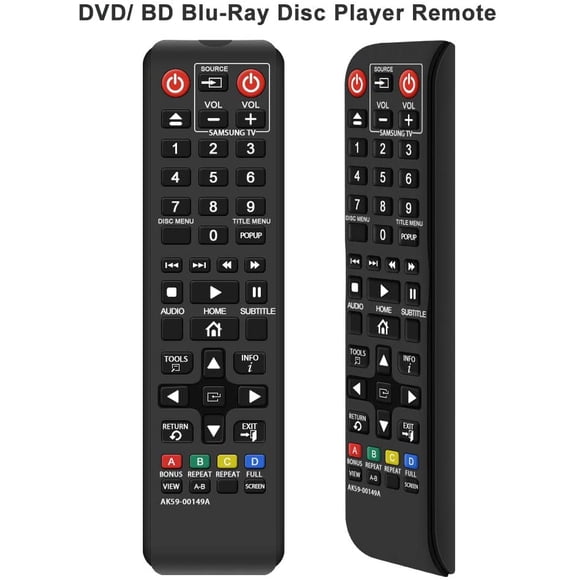 Samsung Blu Ray Player Remote