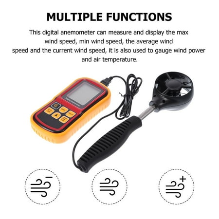 GM8901+ Digital Anemometer High Precision Industrial Handheld Wind ...