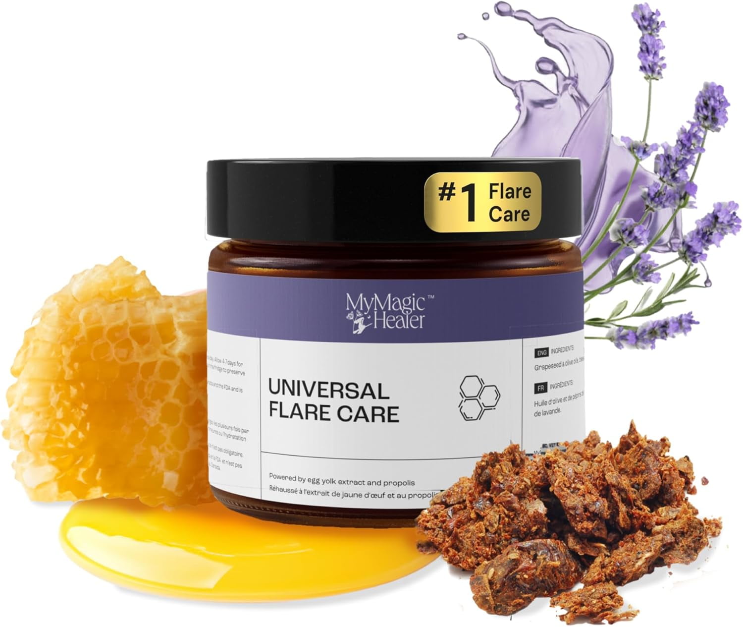 My Magic Healer Universal Flare Care Salve Natural Relief for 97% Skin ...
