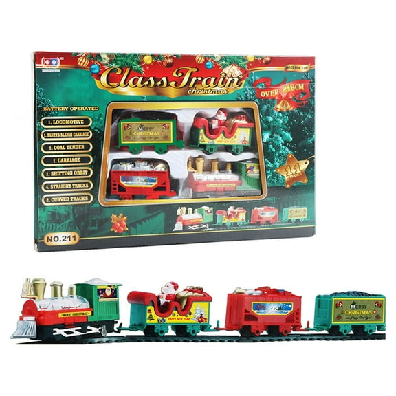 Mini Die-Cast Pull Back Steam Train Toy Set for Children's Play - 4 ...