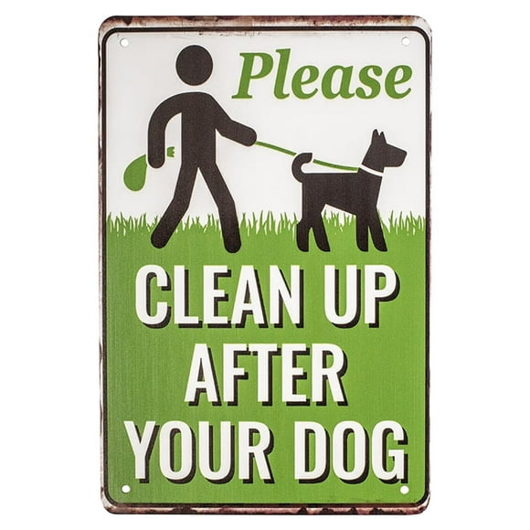 Keep Dog Off Lawn Sign