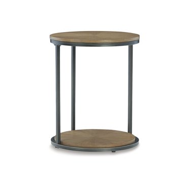 Ashley Signature Design Breegin Contemporary Chairside End Table, Brown ...