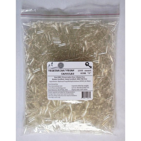 Empty Vegetarian Capsules
