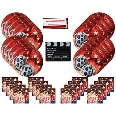 Big Dot of Happiness Red Carpet Hollywood - Movie Night Party Circle ...