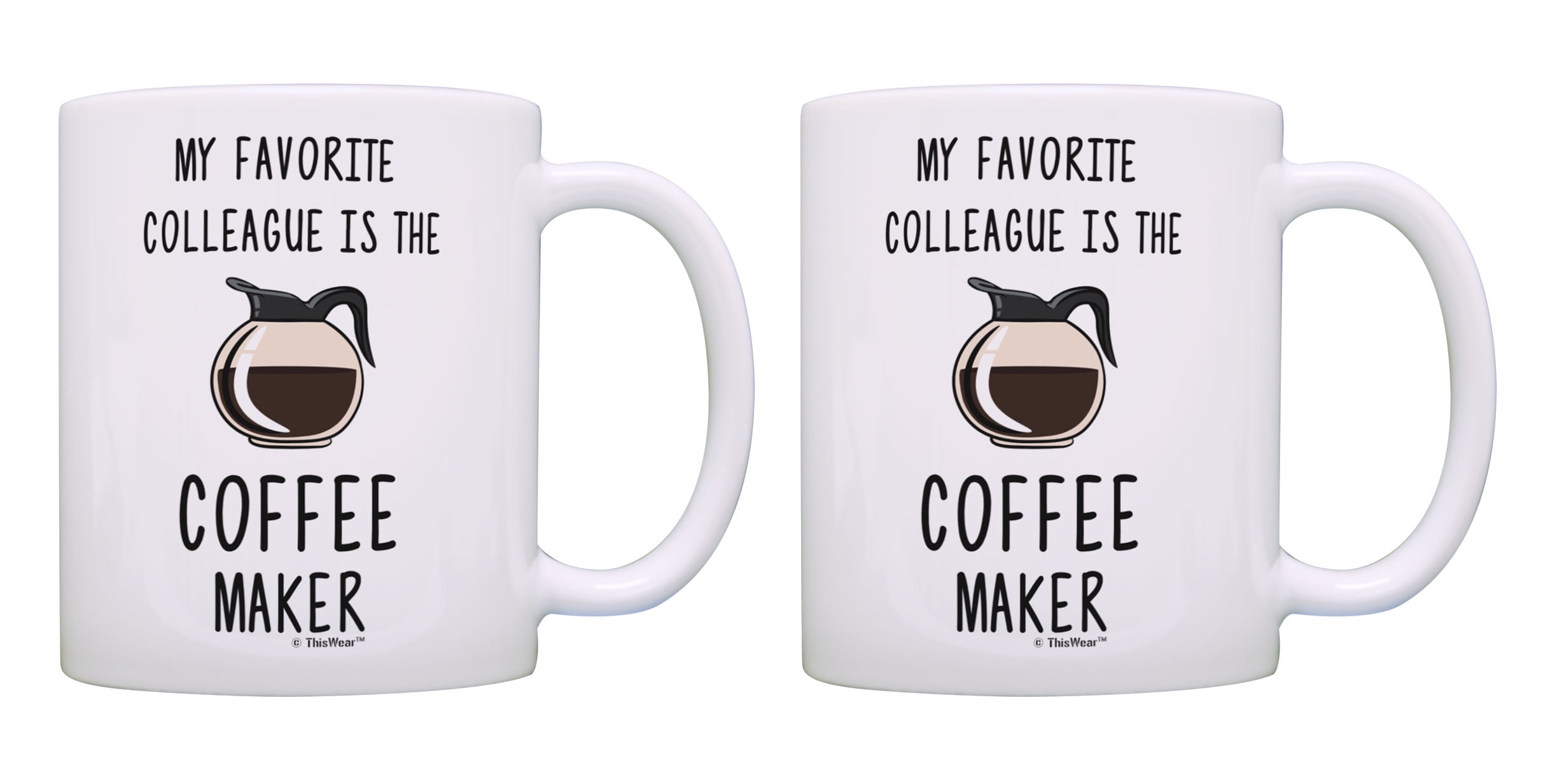 ThisWear Work Gifts Favorite Colleague is the Coffee Maker Gift for ...