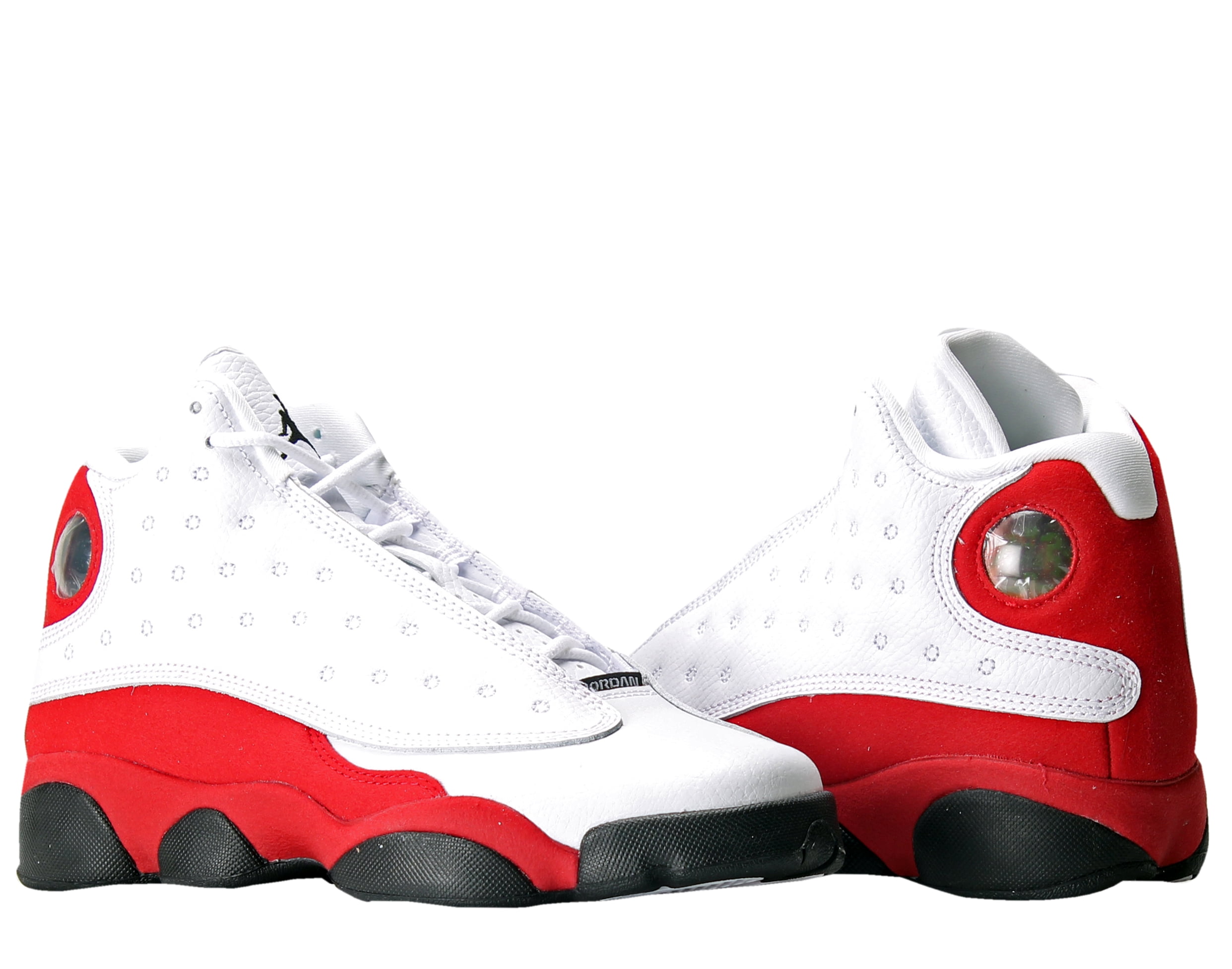 Jordan 13 White Black And Red
