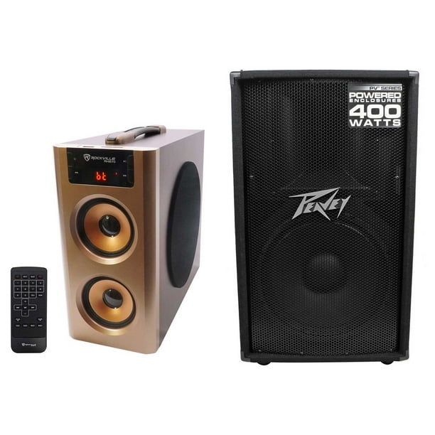 Peavey PV115D PV 115D 15" Powered Speaker 400 Watt PA, Class D Amp+Free ...