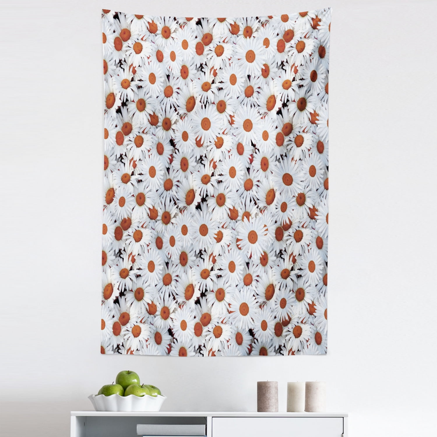 Daisy Tapestry, Close up Photo of Delicate Spring Flowers Romantic ...