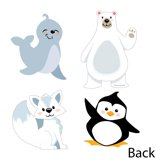 Big Dot of Happiness Arctic Polar Animals - Polar Bear Seal Penguin ...