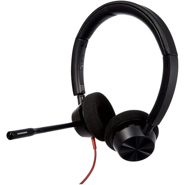 "Plantronics - Blackwire 3320 USB-A - Wired, Dual-Ear (Stereo) Headset ...