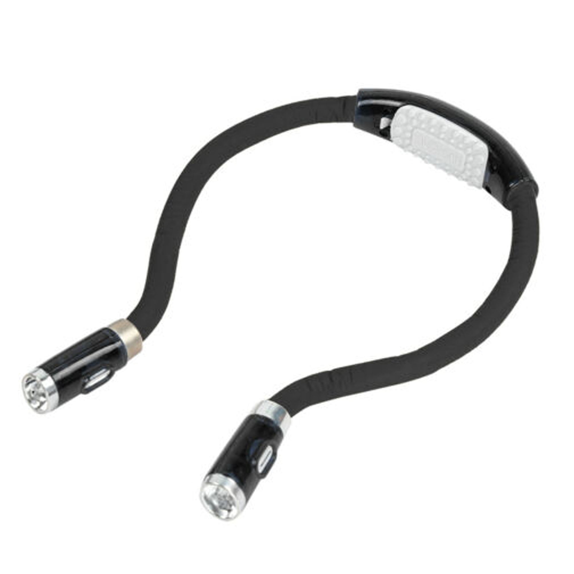 Wsevypo Flexible Adjustable 4 LED Hug light Neck Book Night Lamp Torch ...