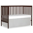 HSUNNS Convertible Crib, 5-in-1 Baby Crib for Small Space with Wood ...