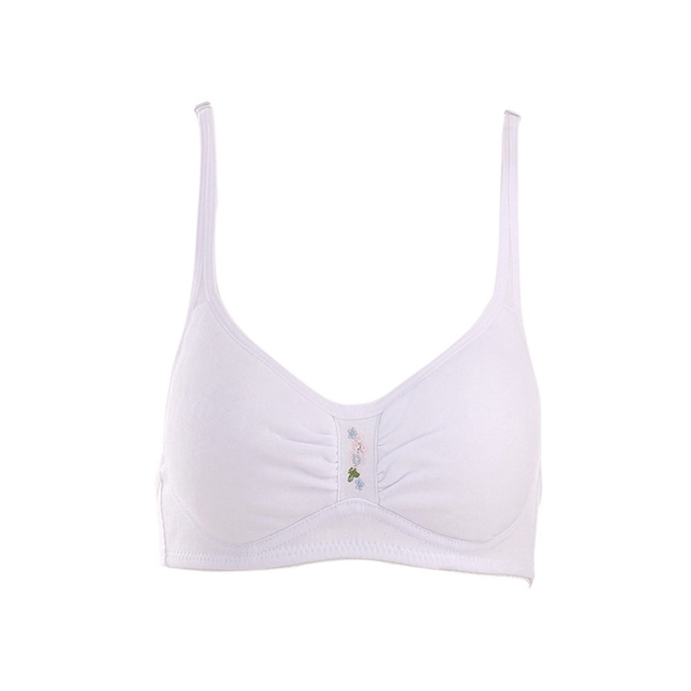 Girls Teen Cotton Bra Training Bra Girl Development Bra - Walmart.com ...