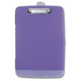 Officemate Slim Clipboard Storage Box, Translucent Purple (83305 ...